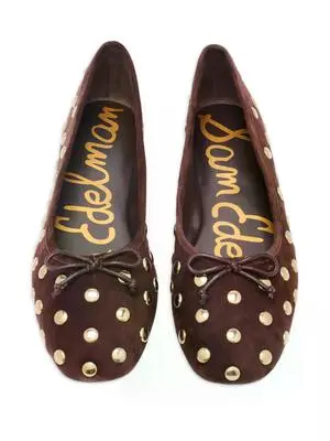 Sam Edelman Bow-tie Embellished Ballet Flats