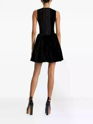 Alice + Olivia Ella Embellished-heart Mini Dress
