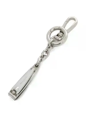 MAISON MARGIELA Nail Cutter Keyring - Silver