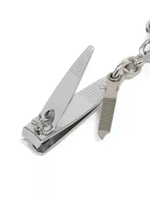 MAISON MARGIELA Nail Cutter Keyring - Silver