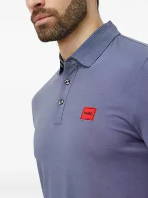 Hugo Button Logo Polo Shirt