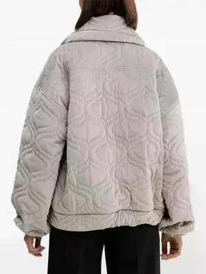 Charo Ruiz Ibiza Brume Quilted Zip Jacket