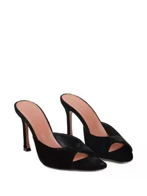 Amina Muaddi 105mm Alexa Sandals