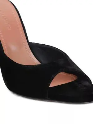 Amina Muaddi 105mm Alexa Sandals