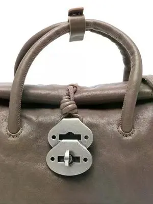 ZANELLATO Stud-embellished Tote - Brown