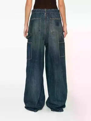 MAISON MARGIELA Panelled Trousers - Blue