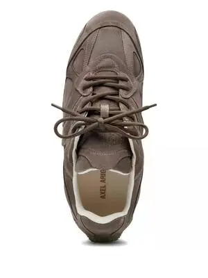 Axel Arigato Slow Runner Panelled Sneakers - Brown