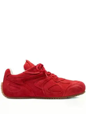 Axel Arigato Slow Runner Laye Suede Sneakers - Red
