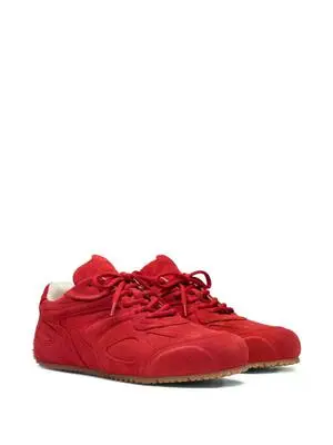 Axel Arigato Slow Runner Laye Suede Sneakers - Red