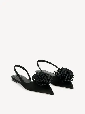 BY MALENE BIRGER Laili Satin Flats