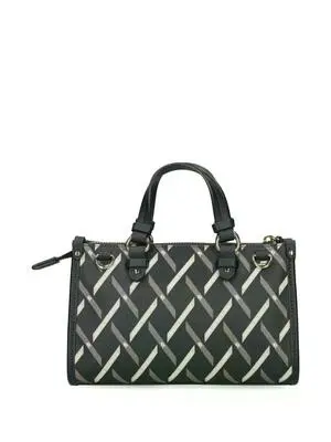 Armani Exchange Logo Charm Tote