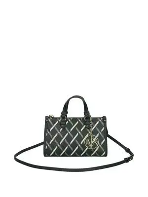 Armani Exchange Logo Charm Tote