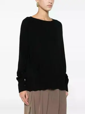 Marella Ribbed Trim Long Sleeve Jumper