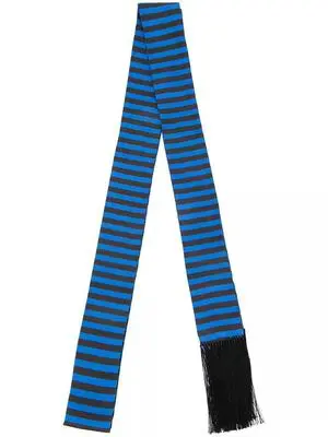 HAIDER ACKERMANN Striped Skinny Scarf