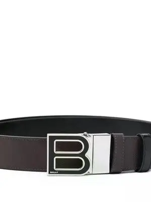 Bally B-logo Leather Belt