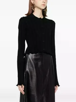 JIL SANDER Frilled Cardigan