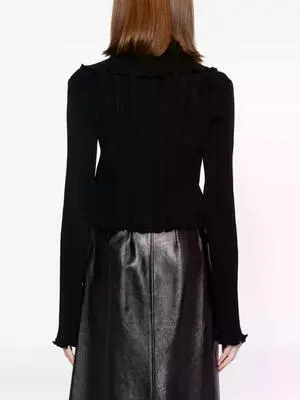 JIL SANDER Frilled Cardigan
