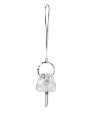 JIMMY CHOO Bon Bon Keyring Charm - Silver