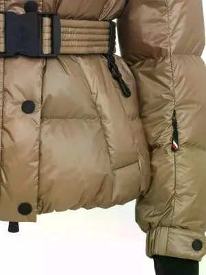 Moncler Belted Jacket - Brown