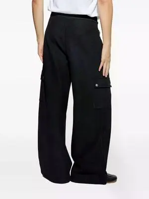 JIL SANDER Zip-fastening Wool Blend Trousers