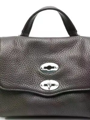 ZANELLATO Textured Twist-lock Tote