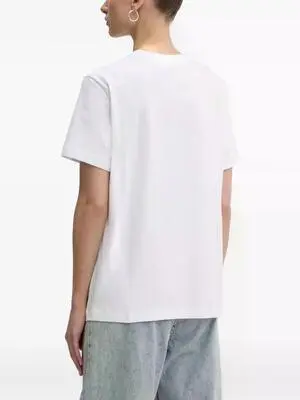 MSGM Logo-print T-shirt - White