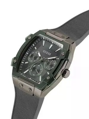 Guess Stainless Steel Multifunction 44mm Watch - Grey