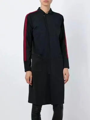 Comme Des Garçons Long Line Jersey Overcoat