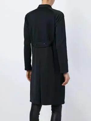 Comme Des Garçons Long Line Jersey Overcoat