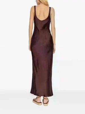 SAMSOE SAMSOE Sanuna Square-neck Split Dress