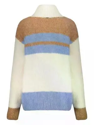 Herno Striped High-neck Sweater