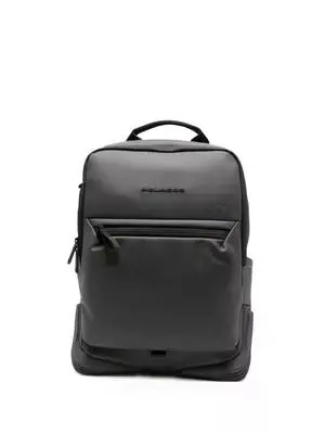 PIQUADRO Zipped Backpack - Grey