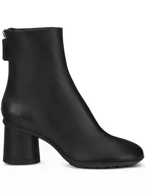 Agl 60mm Curvy Cylindrical-heel Leather Boots