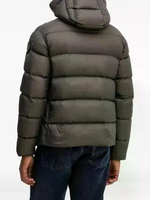 BLAUER. Padded Hooded Jacket - Green