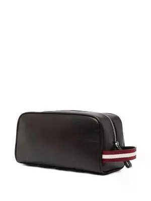 Bally Logo Leather Clutch
