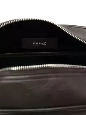 Bally Logo Leather Clutch