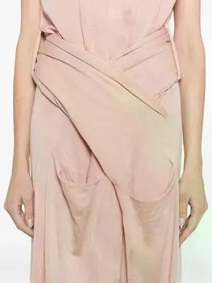 JIL SANDER Draped Sleeveless Dress