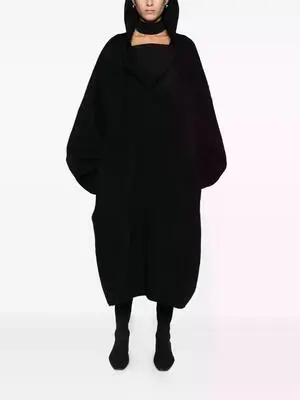 Rick Owens Wide-collar Coat