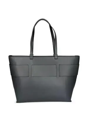 Armani Exchange Buckle-detail Tote Bag - Grey
