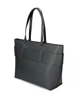 Armani Exchange Buckle-detail Tote Bag - Grey