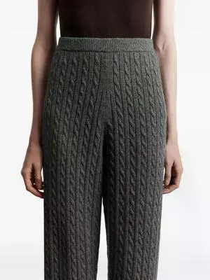 12 STOREEZ Rye Cable-knit Trousers