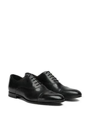 Corneliani Leather Oxford Shoes