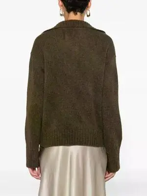 ROBERTO COLLINA Spread-collar Jumper