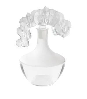 Lalique La Orchid Crystal Decanter - Clear