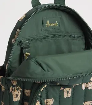 Harrods Quilted Henry Bear Backpack
