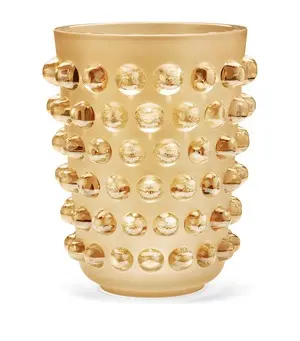 Lalique Extra Large Mossi Vase - Clear