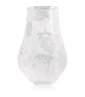 Lalique Ombelles Vase - Clear