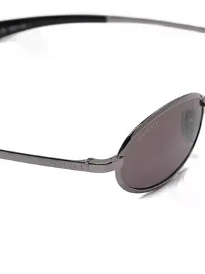 Gucci Oval-frame Sunglasses