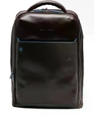 PIQUADRO Zipped Backpack - Brown