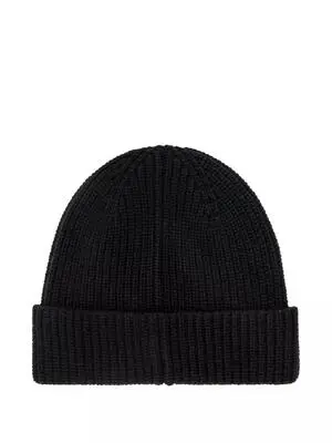Amiri Logo-patch Beanie - Black
